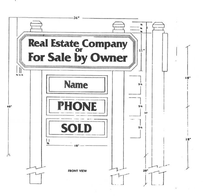 Sign Display Policy | Blackhawk Homeowners Association